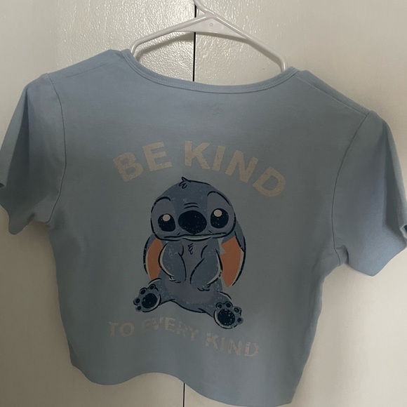 Disney | Tops | Disney Lilo Stitch Crop Top | Poshmark